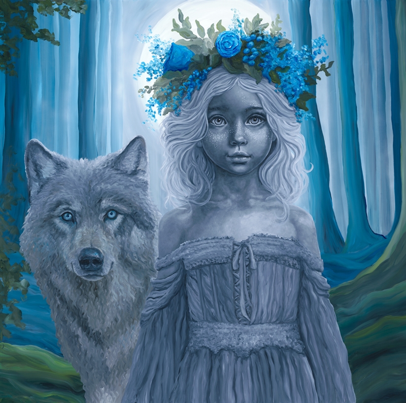 Luna Lupi - Anne Juul Christophersen - Giclée